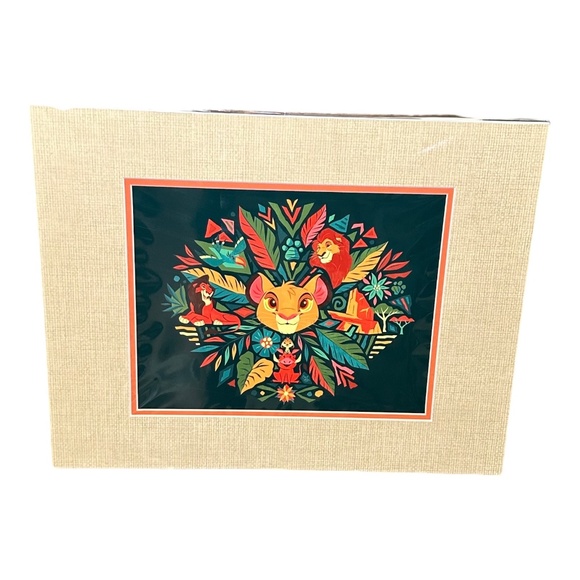 Disney | Art | Disney Parks Lion King Simba Print By Caley Hicks | Poshmark